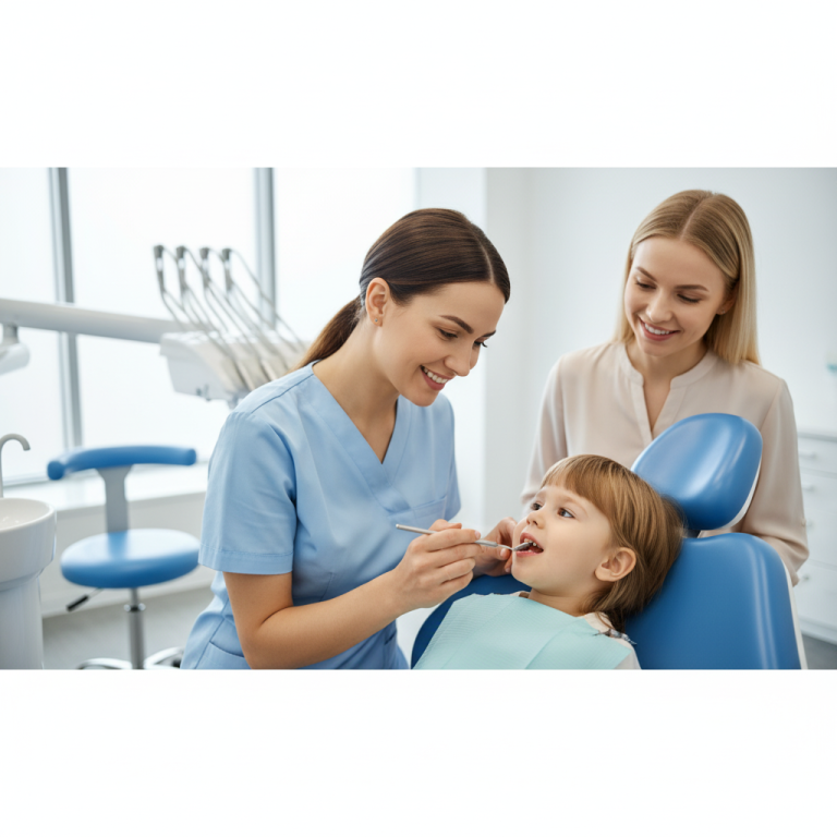 Почему у ребенка чернеют молочные зубы? | StudioDent